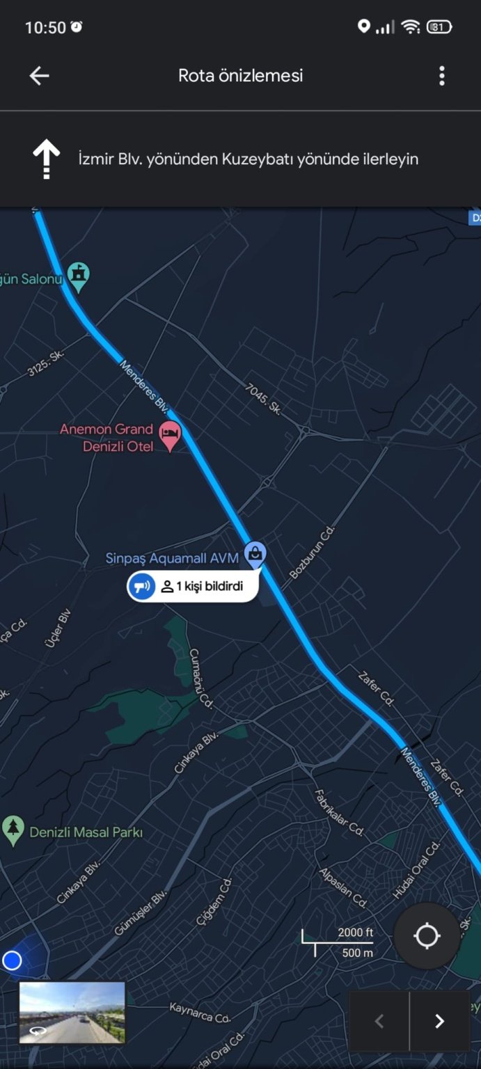 Google Haritalar ‘a Radar Özelliği Geldi - Alan Atlası